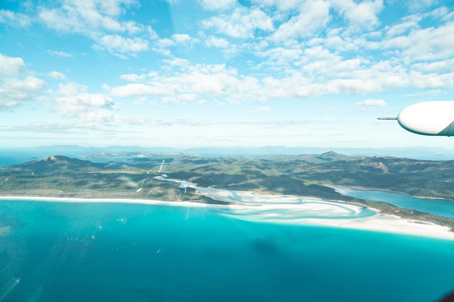 FlyAus | Whitsunday Islands & Heart Reef Scenic Flight - Sailing ...