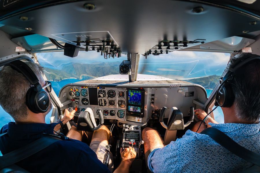 FlyAus | Whitsunday Islands & Heart Reef Scenic Flight - Sailing ...